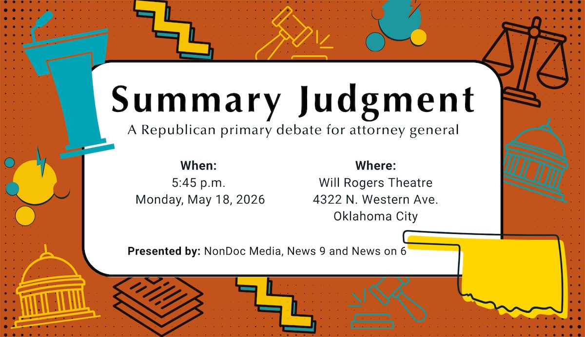 Summary Judgment: Jon Echols, Jeff Starling to debate in AG GOP primary